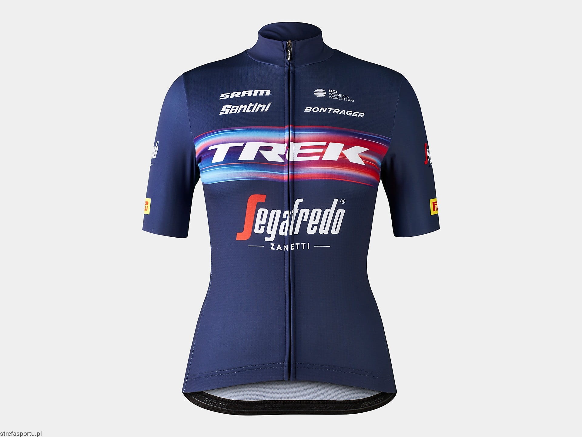 Koszulka SANTINI Trek Segafredo TDF Replica DK BL Strefasportu.pl
